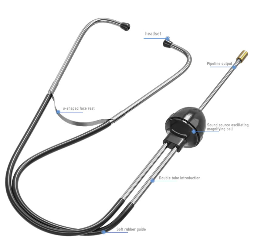 Mechanics Stethoscope Automotive Engine Diagnostic Tool - Ezetekk